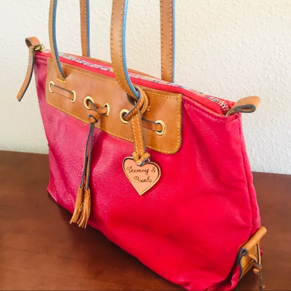 Dooney & Bourke | Bags | Dooney Bourke Fuchsia Tote | Poshmark
